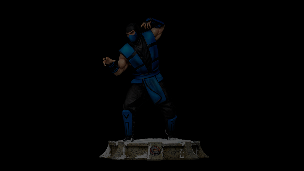 Sub-Zero (Ninja Collection) – Mortal Kombat – Art Scale 1/10 – Iron ...